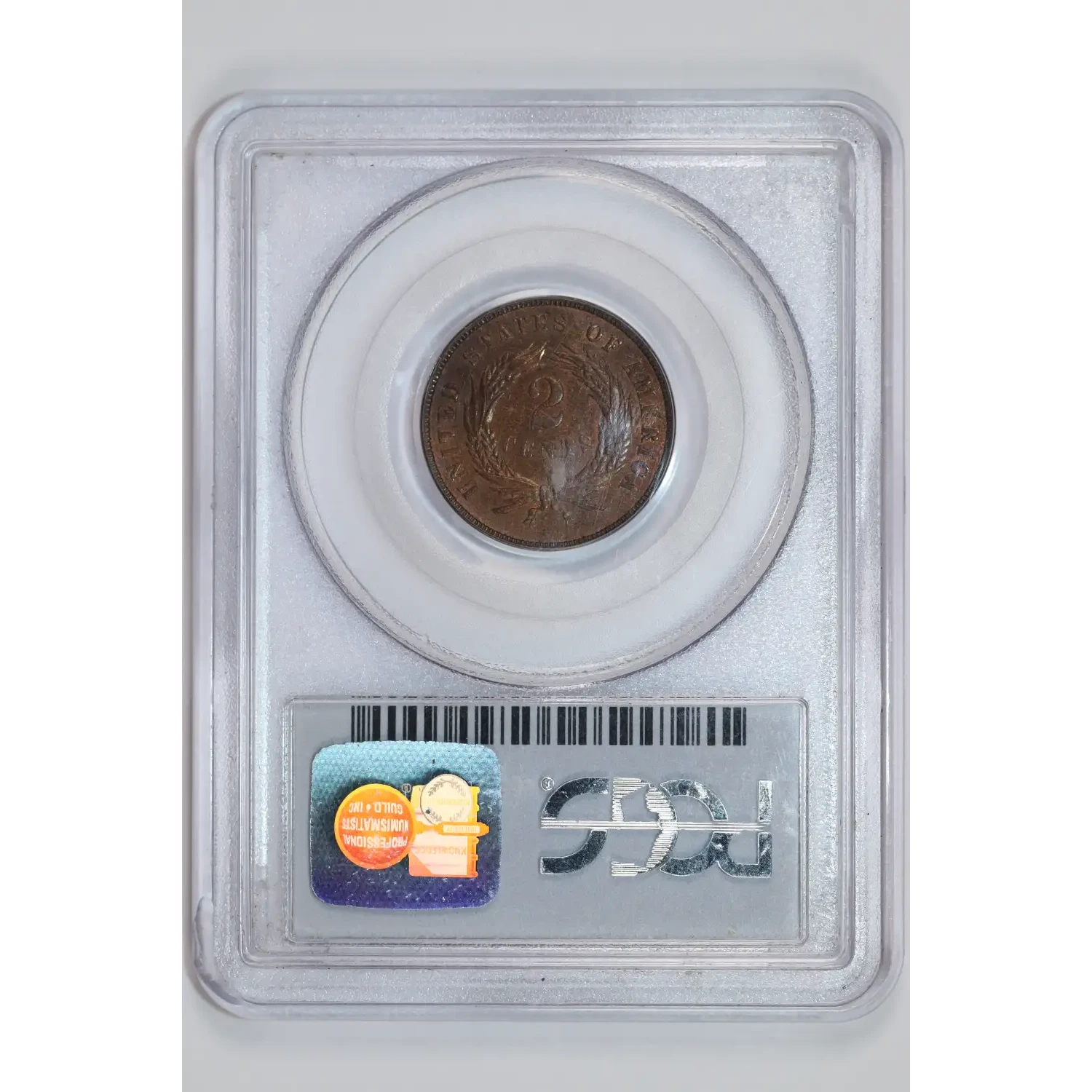 1867 Two cent pieces PCGS MS-65 RB CAC - Coin Superstore LLC